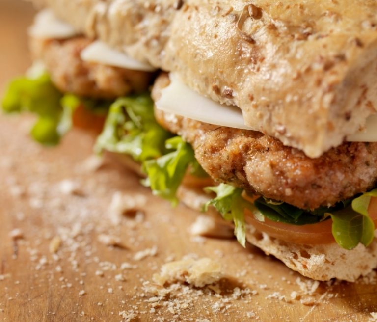 Breaded Chicken Cutlet 3-foot sub | Bayway Catering, Linden, NJ